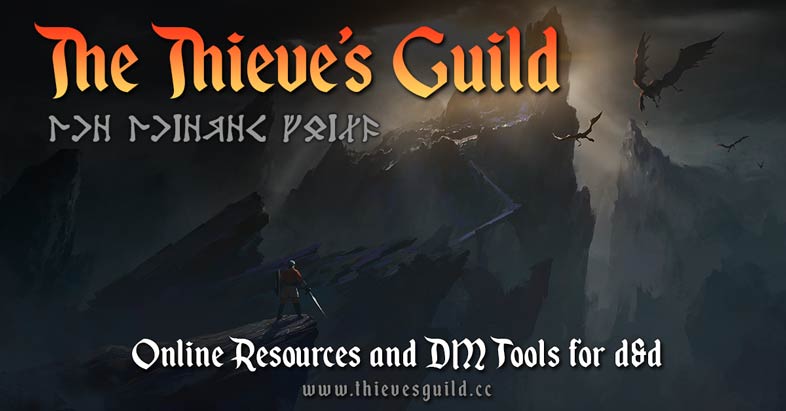 The Thieves Guild - A Collection of D&D 5e Resources