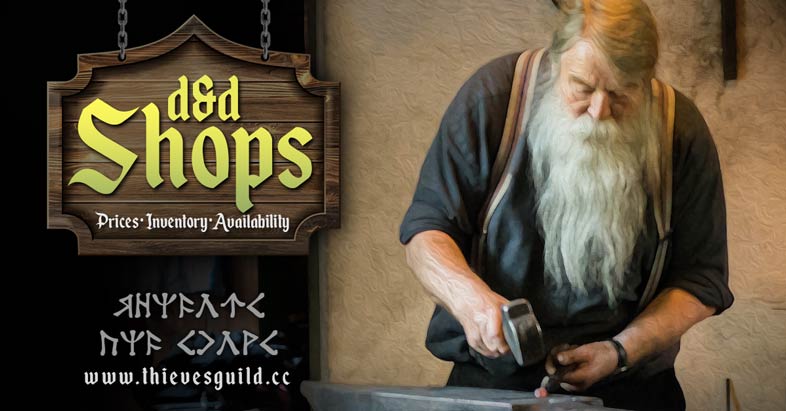 General Store for D&D 5e | The Thieves Guild
